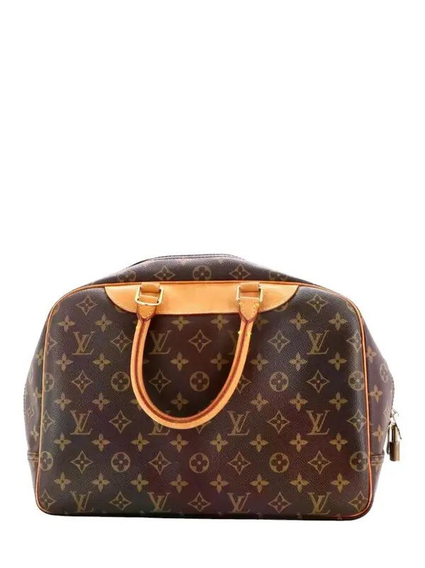 LOUIS VUITTON Deauville Monogram Handbag - Brown