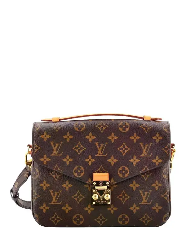 LOUIS VUITTON Pochette Metis Monogram Canvas - Brown
