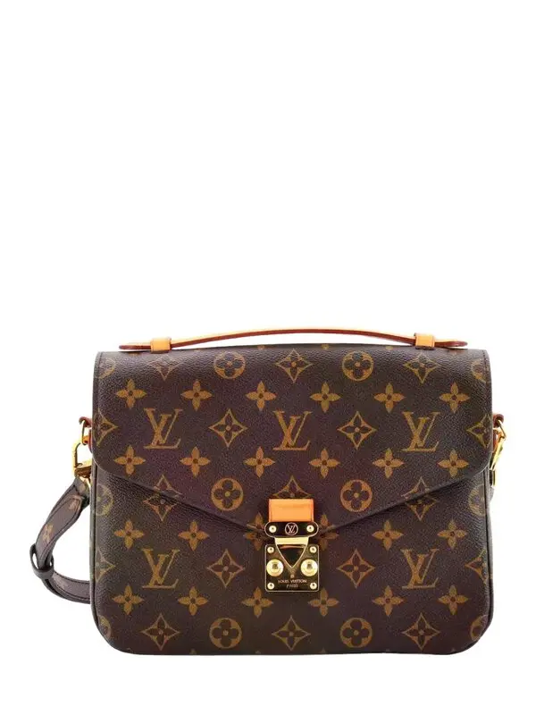 LOUIS VUITTON Pochette Metis Monogram Canvas - Brown
