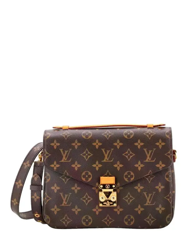 LOUIS VUITTON Pochette Metis Monogram Canvas - Brown