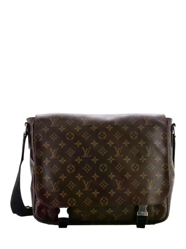 LOUIS VUITTON Clarence Handbag Macassar Monogram Canvas - Black