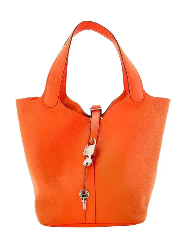 Hermès Picotin Lock Mm Bucket Bag - Orange