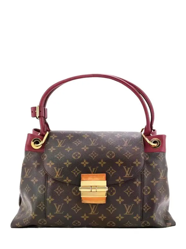 LOUIS VUITTON Olympe Handbag Monogram Canvas Shoulder Bag - Brown