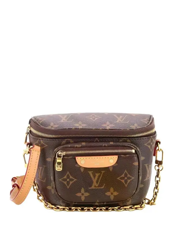 LOUIS VUITTON Bum Bag Monogram Canvas - Brown