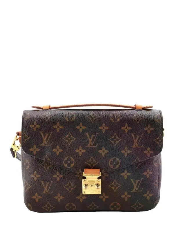 LOUIS VUITTON Pochette Metis Monogram Canvas Crossbody Bag - Brown