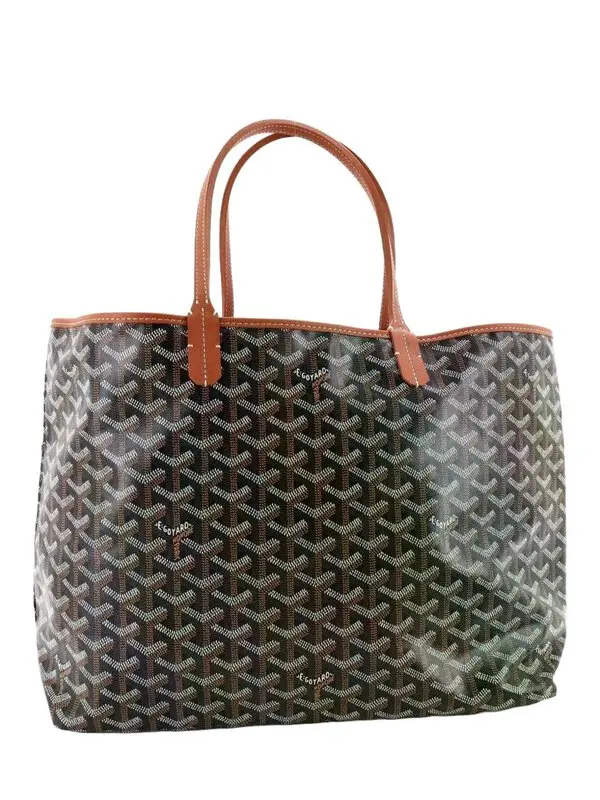Goyard Saint Louis Coated Canvas Pm Tote Bag - Brown
