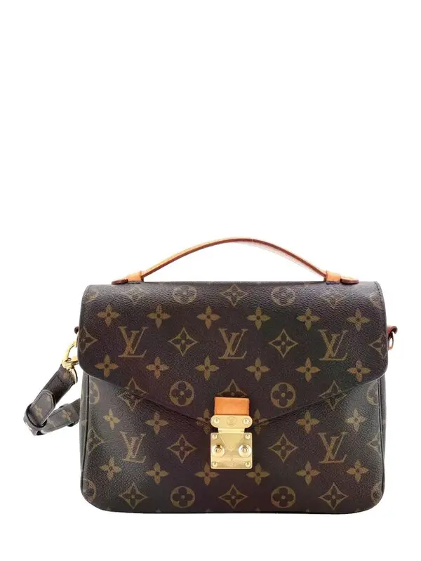 LOUIS VUITTON Pochette Metis Monogram Canvas - Brown
