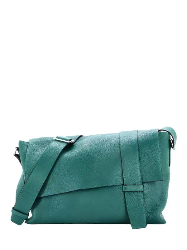 Hermès Alfred Messenger Bag Clemence 35 Crossbody Bag - Green