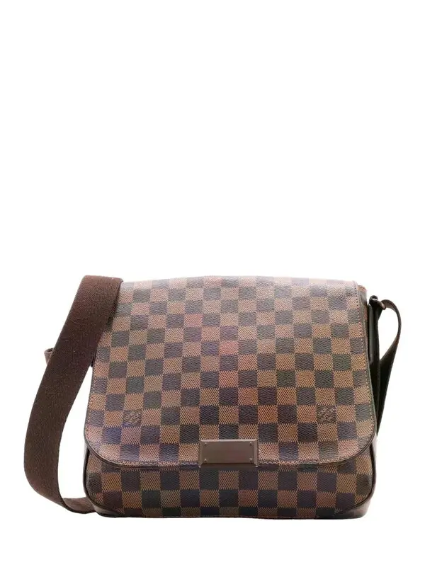 LOUIS VUITTON District Messenger Bag Damier Pm - Brown