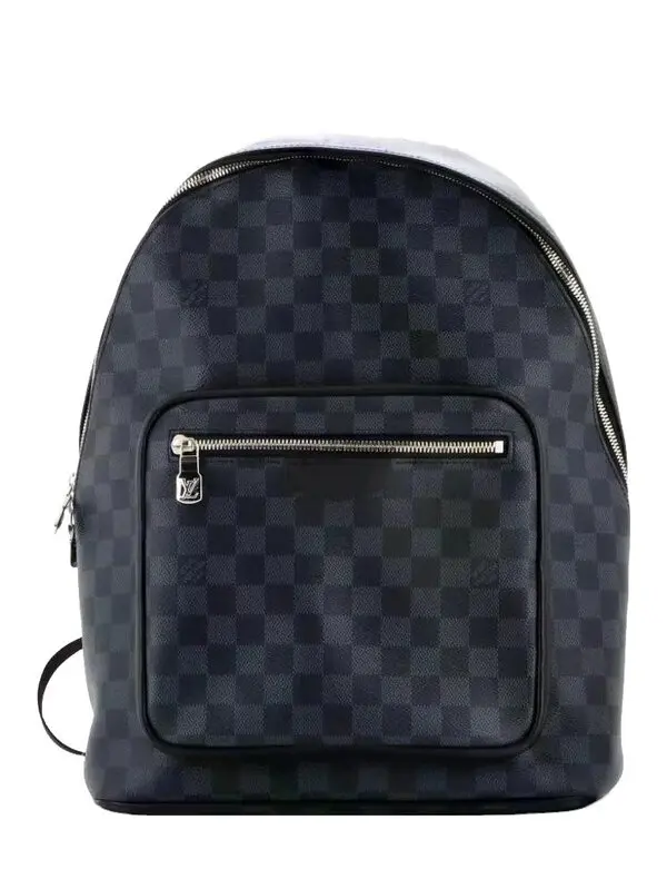 LOUIS VUITTON Josh Damier Graphite Backpack - Black