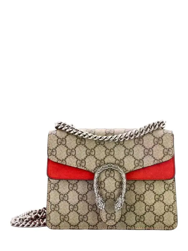 Gucci Dionysus Gg Coated Canvas Mini Crossbody Bag - Brown