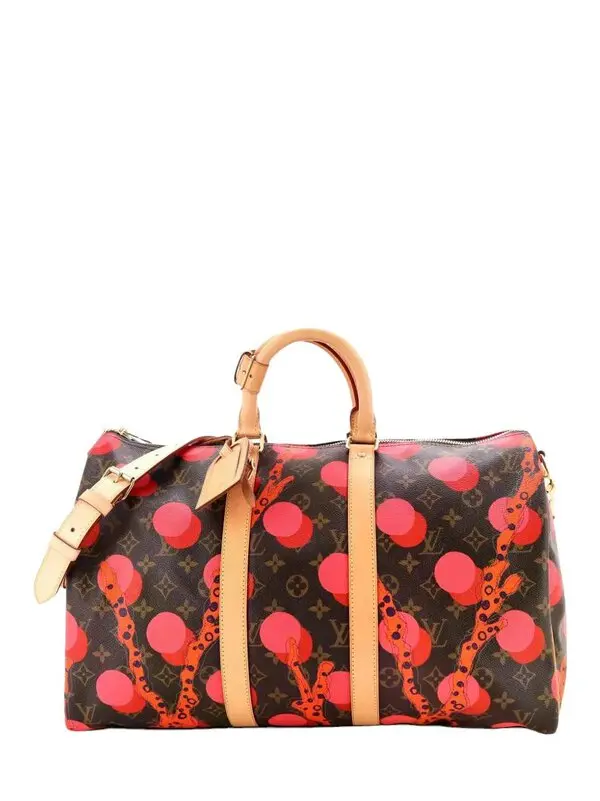 LOUIS VUITTON Keepall Bandouliere 45 Monogram Ramages Travel Bag - Multicolour