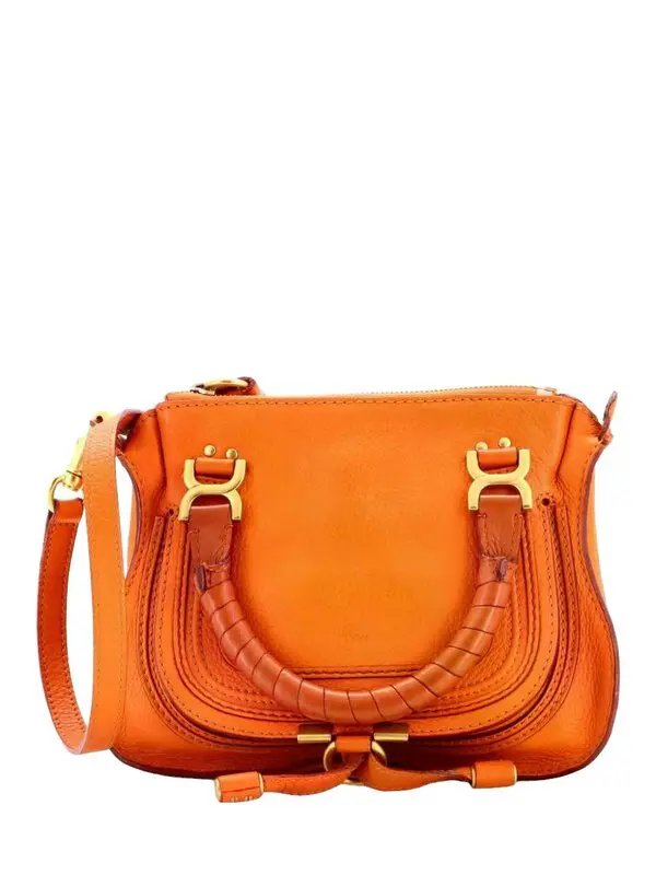 Chloé Marcie Baby Satchel - Orange