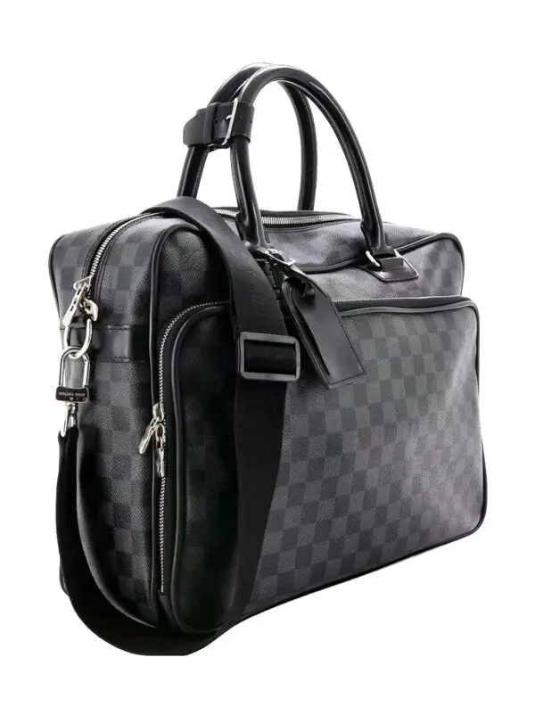 LOUIS VUITTON Icare Laptop Bag Damier Graphite - Black