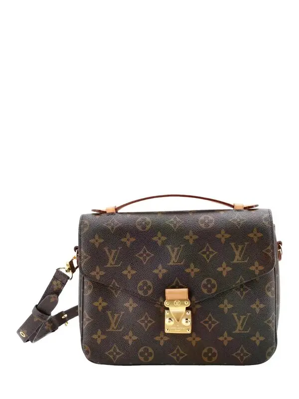LOUIS VUITTON Pochette Metis Monogram Canvas Crossbody Bag - Brown