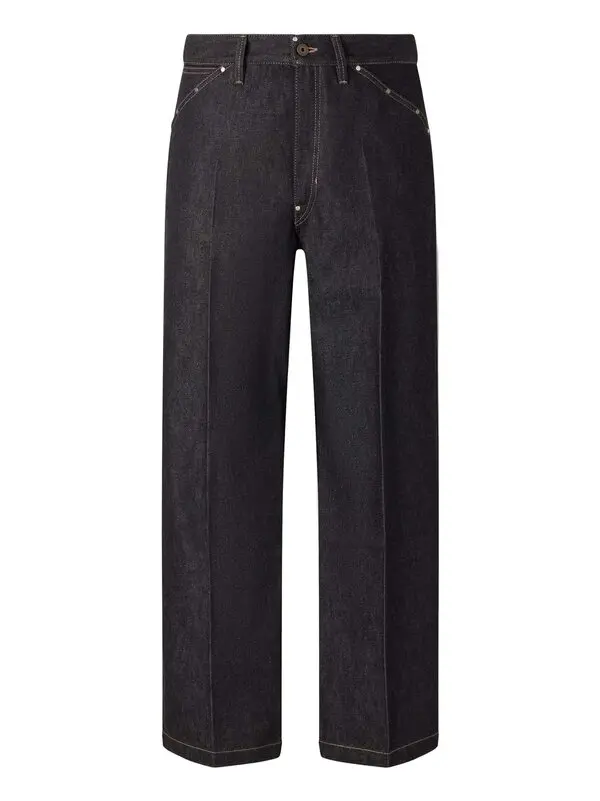 LEMAIRE Wide-leg Organic Jeans - Navy