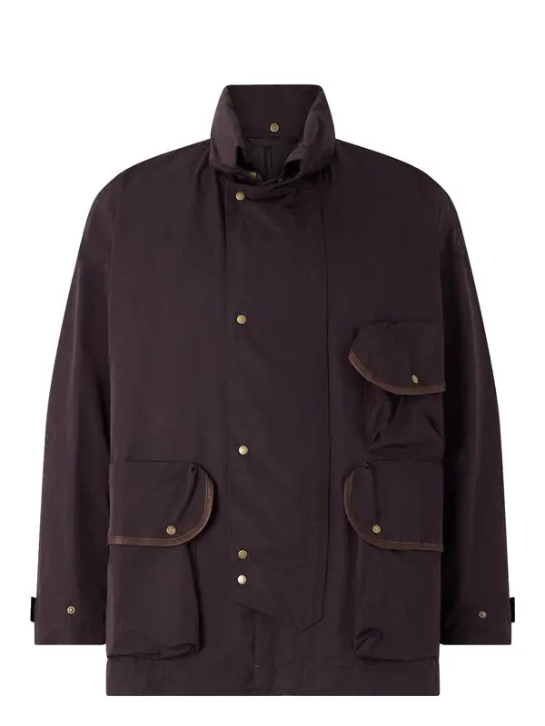 KAPTAIN SUNSHINE Hunter Cotton-blend Twill Jacket - Brown