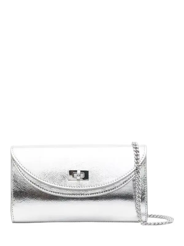 Sandro Small Cross Body Bag - Silver