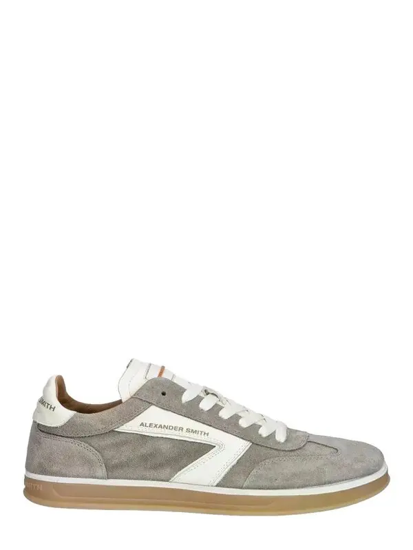 ALEXANDER SMITH Thames Leather Sneakers - Grey