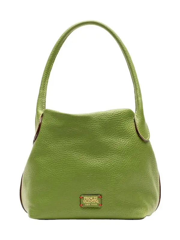 FRANCES VALENTINE Teeny Sweet Pea Leather Handbag - Fern