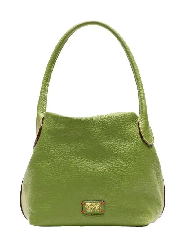FRANCES VALENTINE Teeny Sweet Pea Leather Handbag - Fern