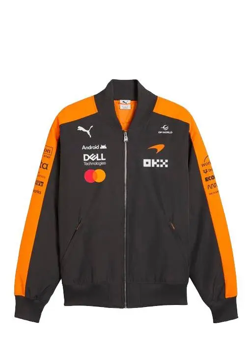 PUMA Mclaren Replica Bomber Jacket - Papaya