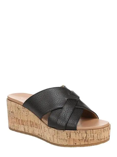 Vionic Dawn Platform Sandal - Black