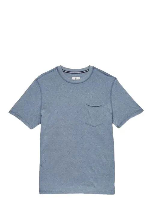 SURFSIDE SUPPLY CO. Nick Slub Pocket Tee - Blue Horizon