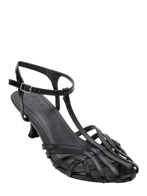 PROLOGUE SHOES Strappy Sandal - Black