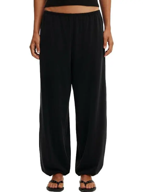 COTTON ON Relaxed Balloon Pant - Black