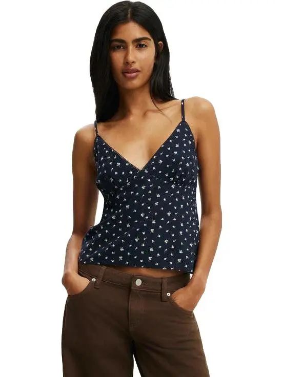 COTTON ON The Daydream Cami - Lauren Ditsy Eclipse