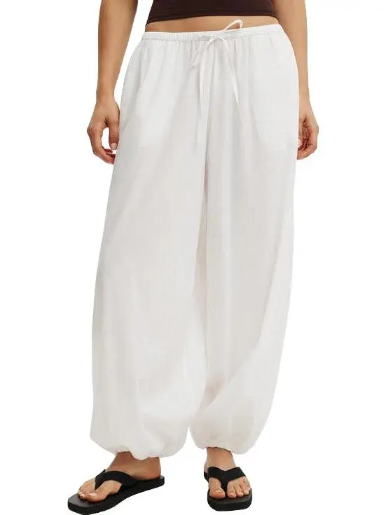 COTTON ON Rio Balloon Pant - White