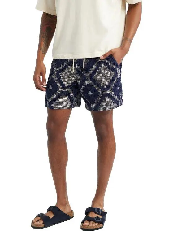 Oas Trastevere Porto Shorts - Dark Blue