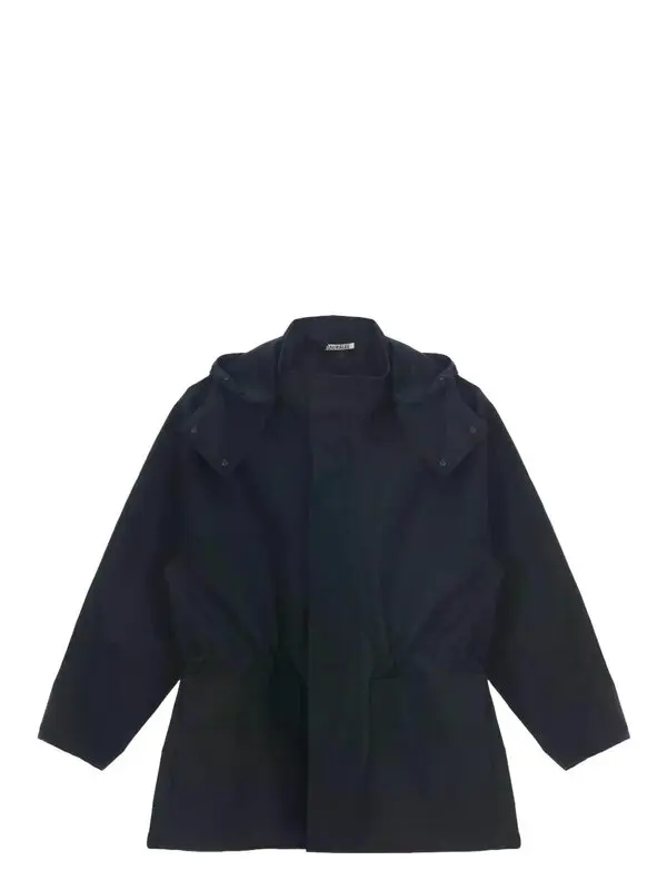 Auralee Hooded Gabardine Blouson - Blue