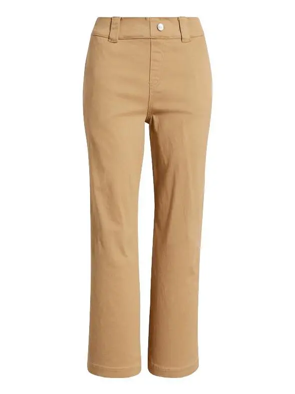 Hue Kick Flare Pull-on Pants - Tannin