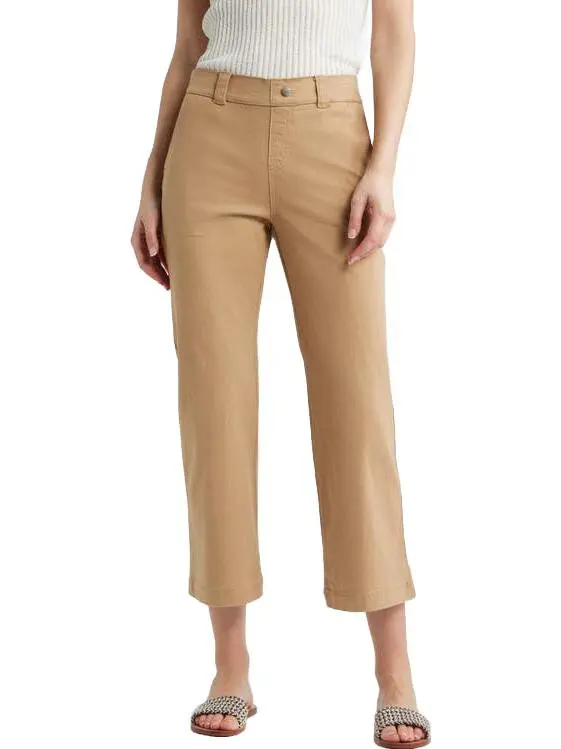Hue Kick Flare Pull-on Pants - Tannin
