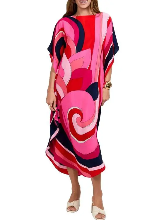 Trina Turk Jalani Maxi Caftan Dress - Multi