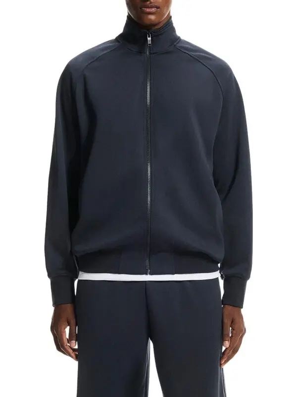 On Courtside Knit Zip Jacket - Midnight