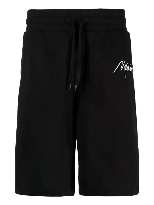 Moschino Organic Cotton Track Shorts - Black