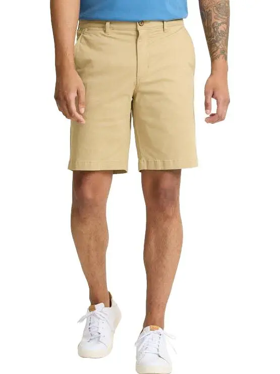 Tommy Bahama Boracay® Island Flat Front Stretch Shorts - Stone Khaki