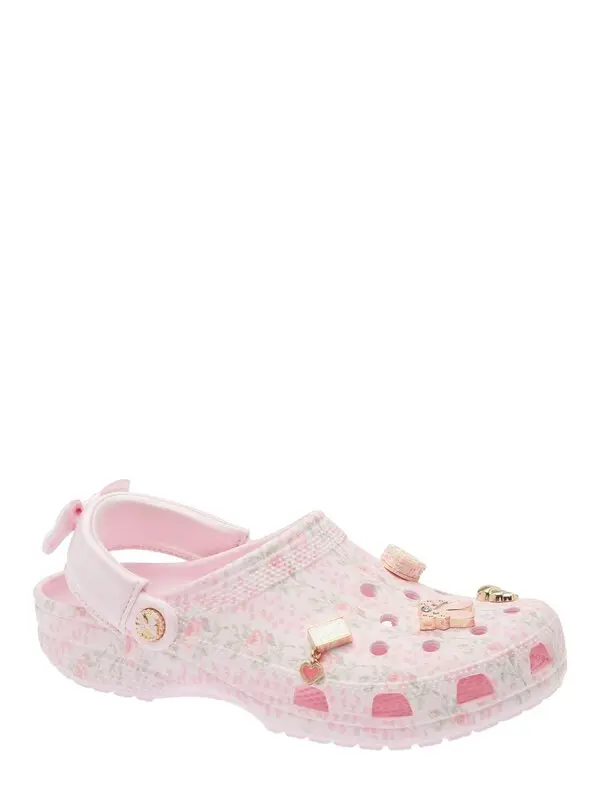 CROCS X Loveshackfancy Floral Classic Clog - Pink Milk