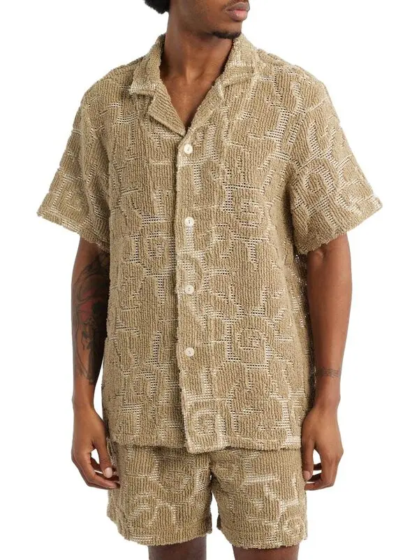 Oas Sunero Camp Shirt - Beige