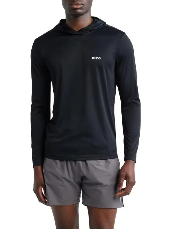 BOSS Long Sleeve Rashguard - Black