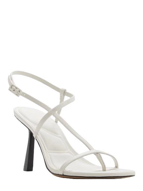 Aldo Slingback Sandal - White/bone