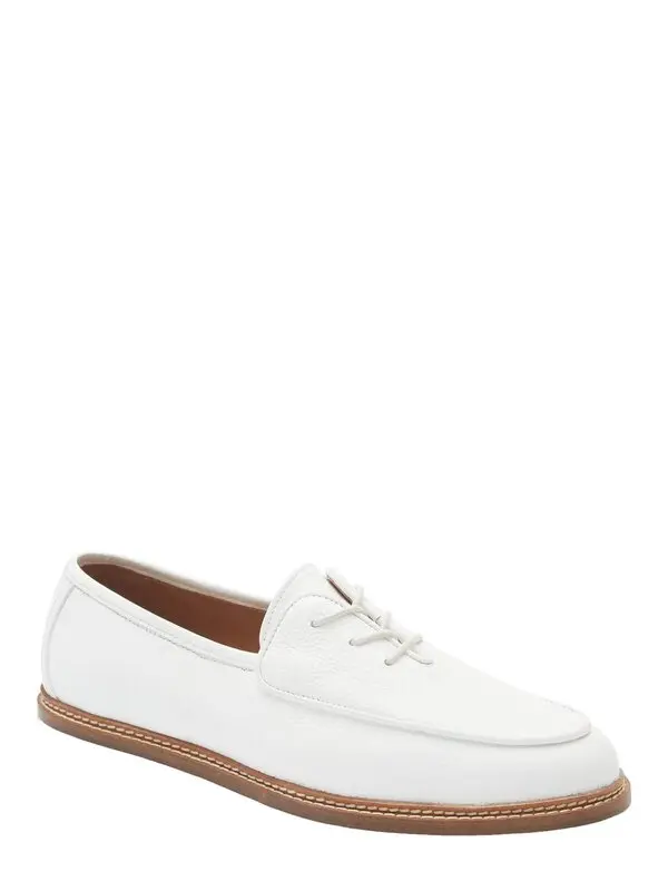 JACQUES SOLOVIERE Olivier Lace-up Derby - White