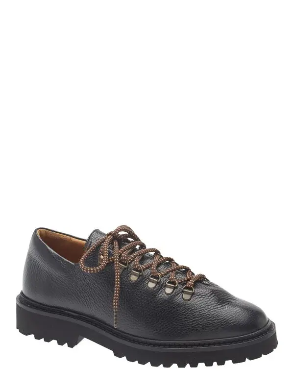 JACQUES SOLOVIERE Rasmus Lug Sole Wholecut Shoes - Black