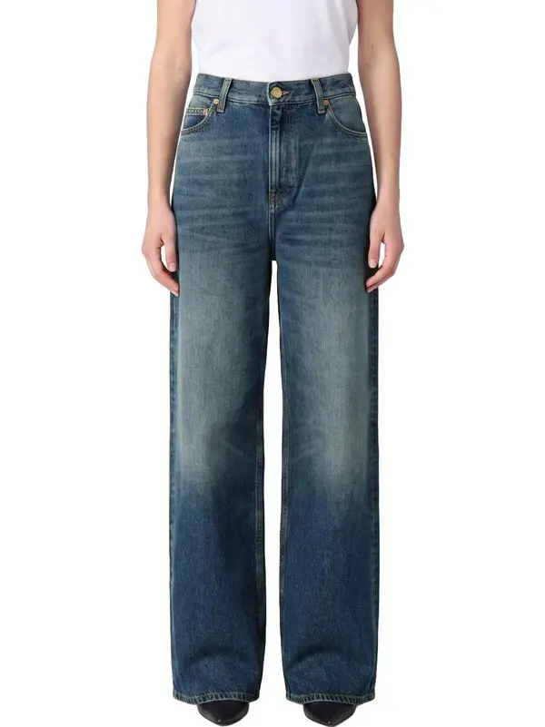 GOLDEN GOOSE Wide Leg Jeans - Blue