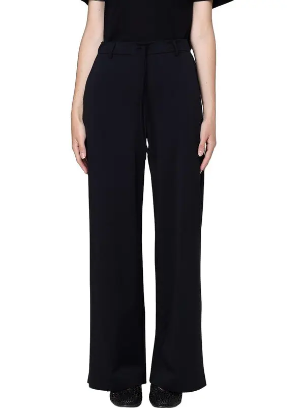 Max Mara Lagoraio Stretch Jersey Trousers - Black