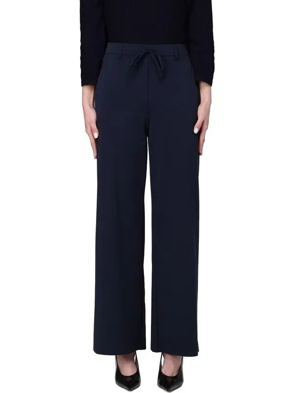 Max Mara Lagoraio Stretch Jersey Trousers - Navy