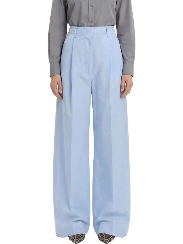 THELATEST Wide Leg Trousers - Gnawed Blue